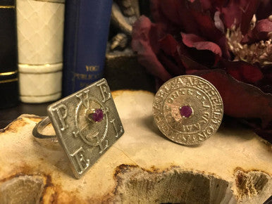 14K Gold Enochian ring – Enochian Alchemical Magick